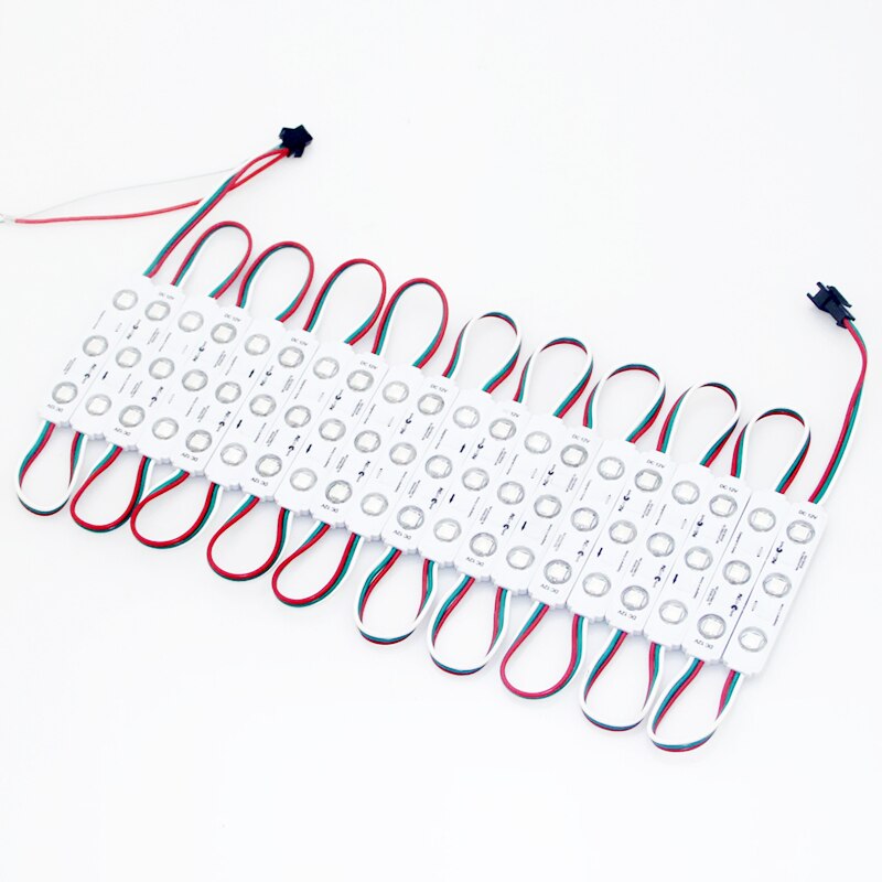 60Pcs DC12V WS2811 Rgb Led Strip 5050 3 Led Droom ... – Grandado