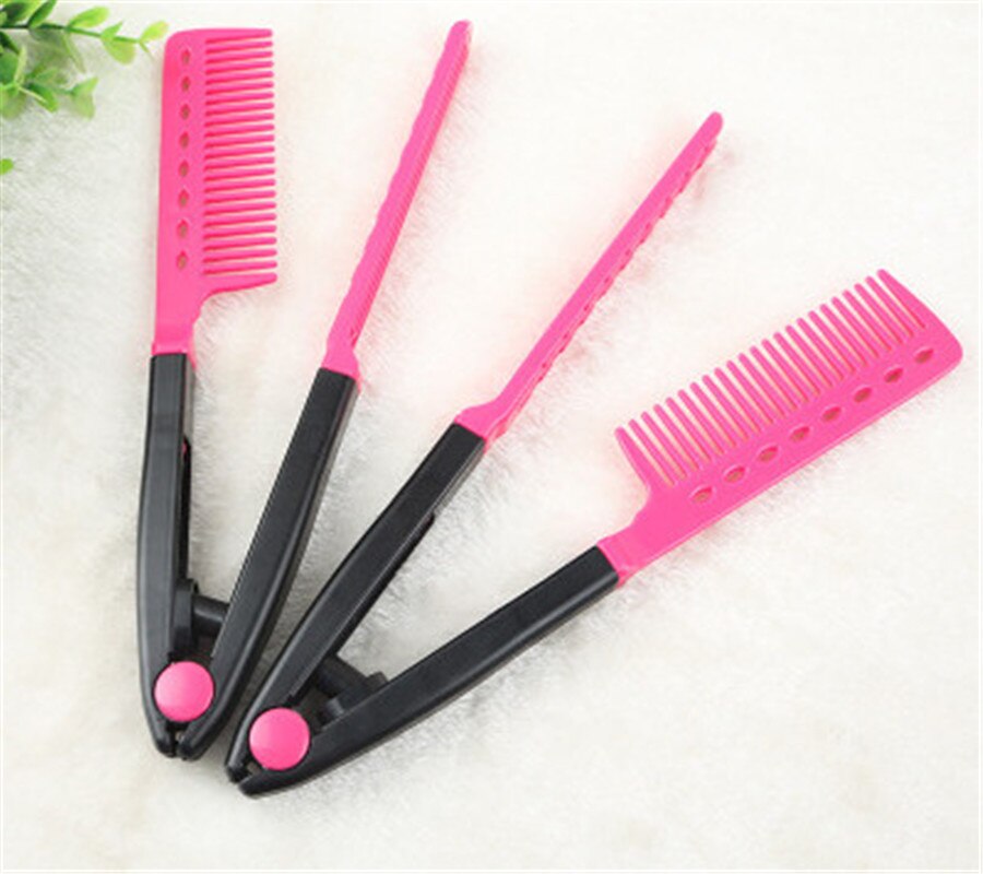 V Shape Splinted Comb Beauty Makeup Tools Plastic ... – Vicedeal