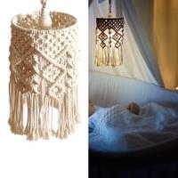 Bohemian Hand-Gebreide Lampenkap Tapijt Muur Opkno... – Grandado