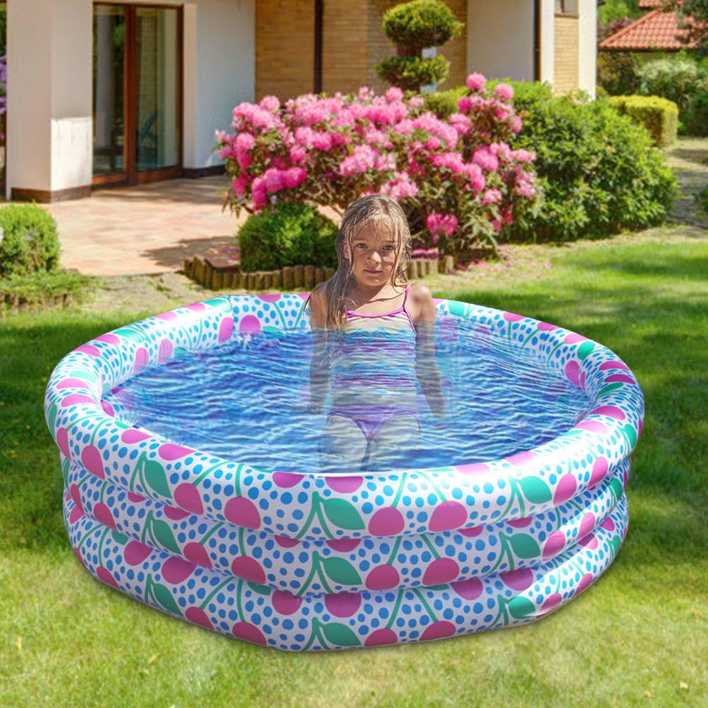 3-Ring Inflatable Swimming Pool Inflatable Kiddie ... – Grandado
