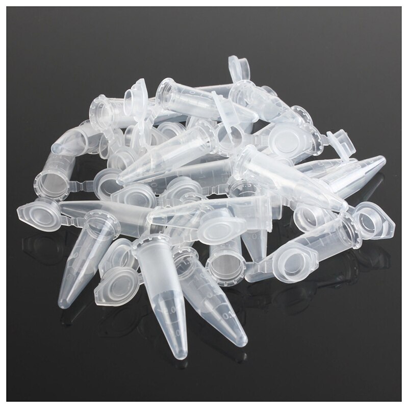 100PCS 1.5ml Lab Mini Plastic Test Tube Centrifuge... – Vicedeal