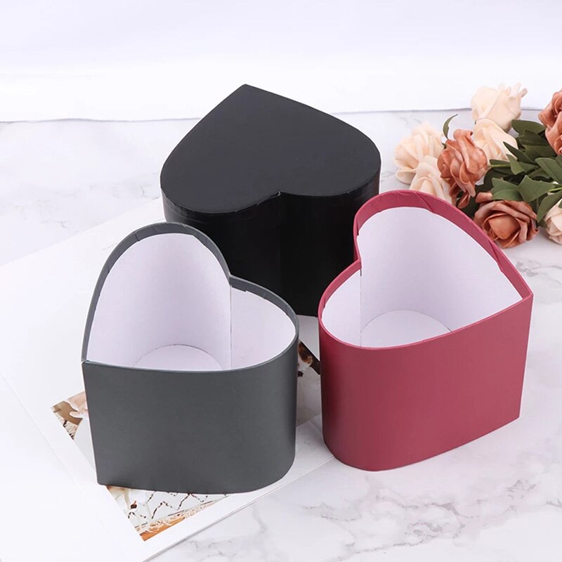 Florist Hat Boxes Red Heart Shaped Candy Boxes Buc... – Vicedeal
