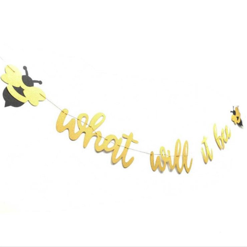 Omilut Bumble Bee Party Banner Bumble Bee Birthday... – Grandado