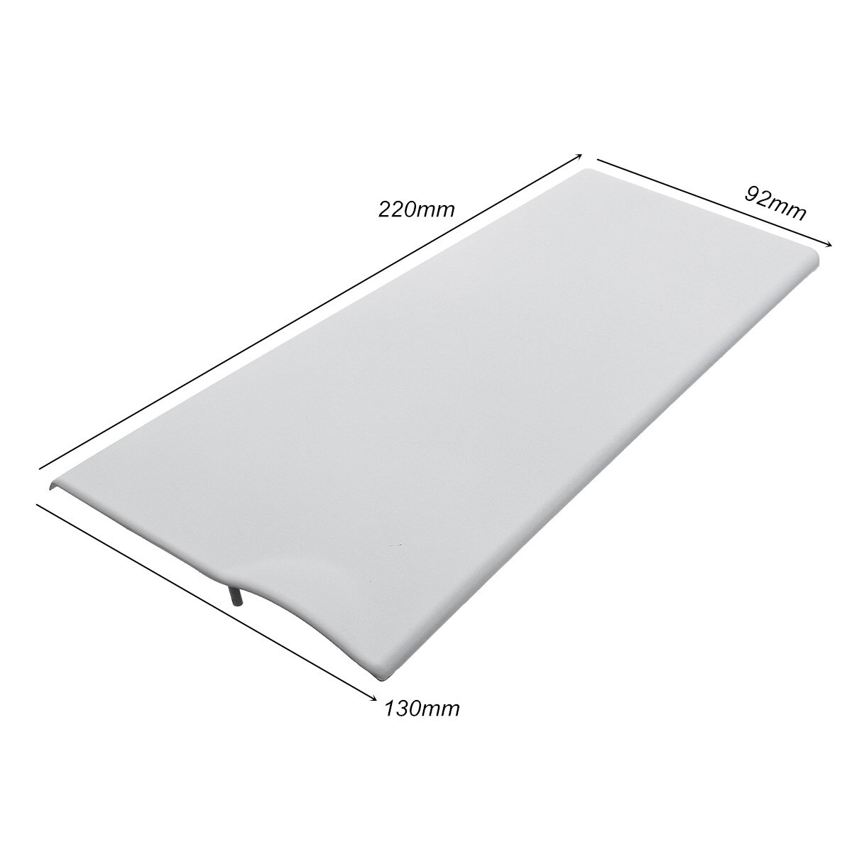 Witte Auto Benzinedop Tank Flap Cover Trim Tankdop... – Grandado