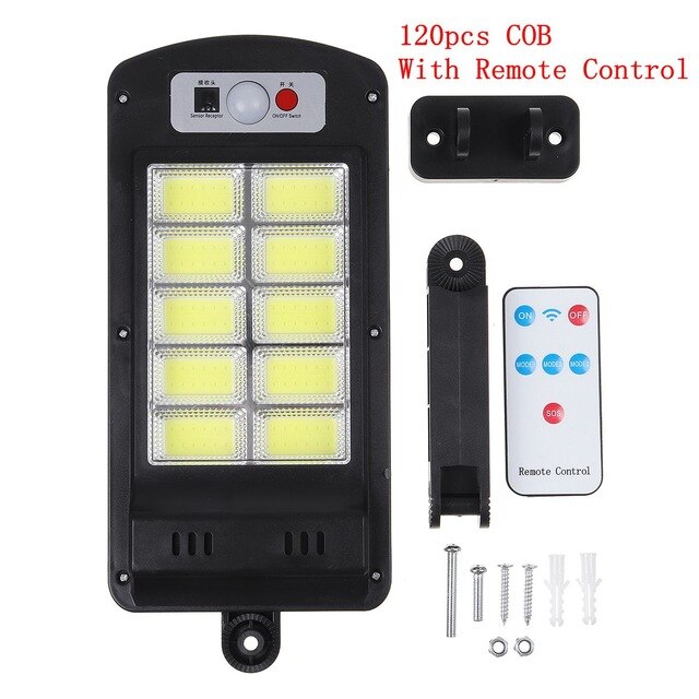 240/120pcs COB Solar Street Lights Outdoor Securit... – Grandado