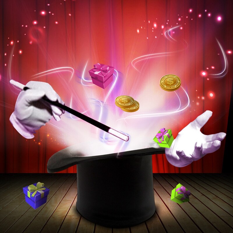 Halloween Magic Hat Magician Dress Up Props Hat Ma... – Vicedeal