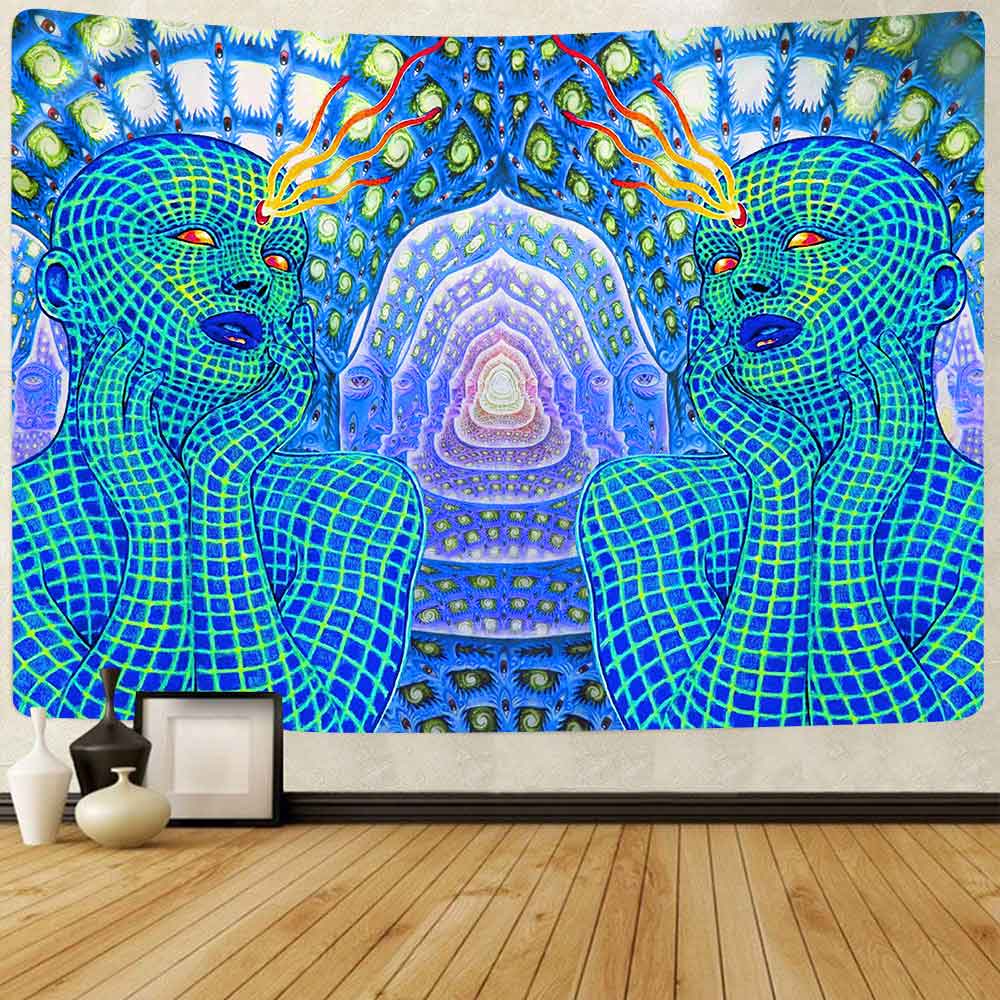 Simsant Tool Band Poster Tapestry Psychedelic Gala... – Grandado