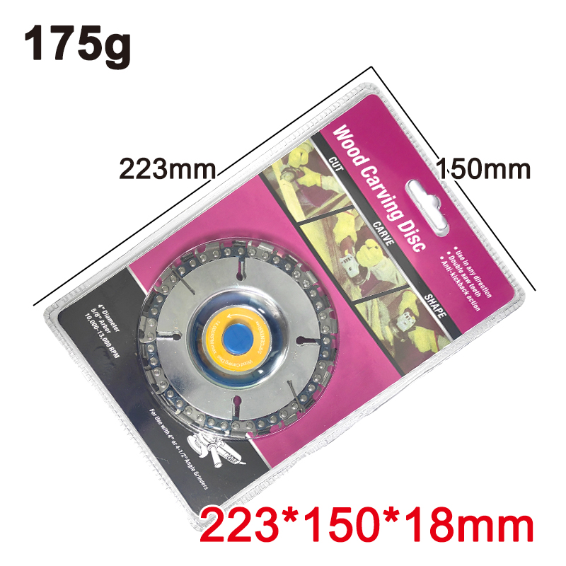 4 Inch 22 Tooth Angle Grinder Dedicated Chain Disc... – Grandado