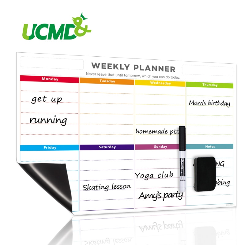 Magnetic Monthly Planner Smart Calendar Erase Boar... – Vicedeal