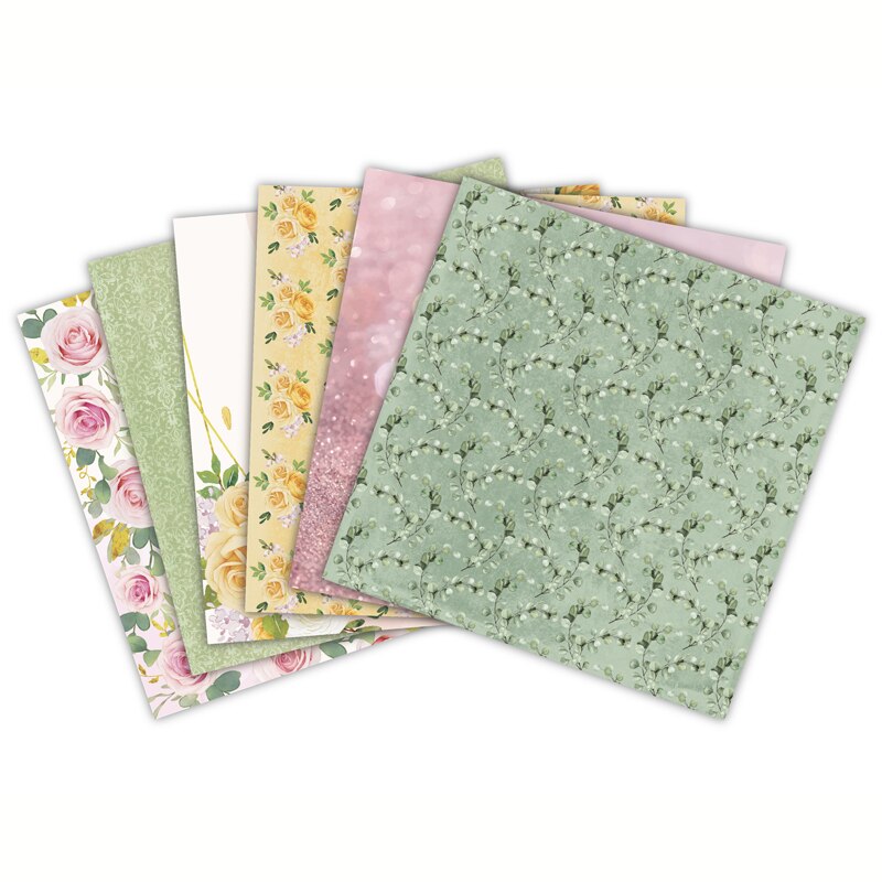 24 sheets 6"X6"Paper Summer Bloom pack P... – Vicedeal