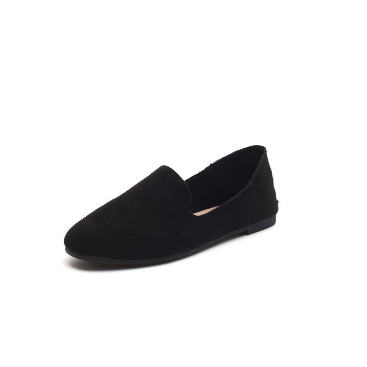 Flat Shoes Women Flock Bow Flats Women Boat Shoes ... – Grandado