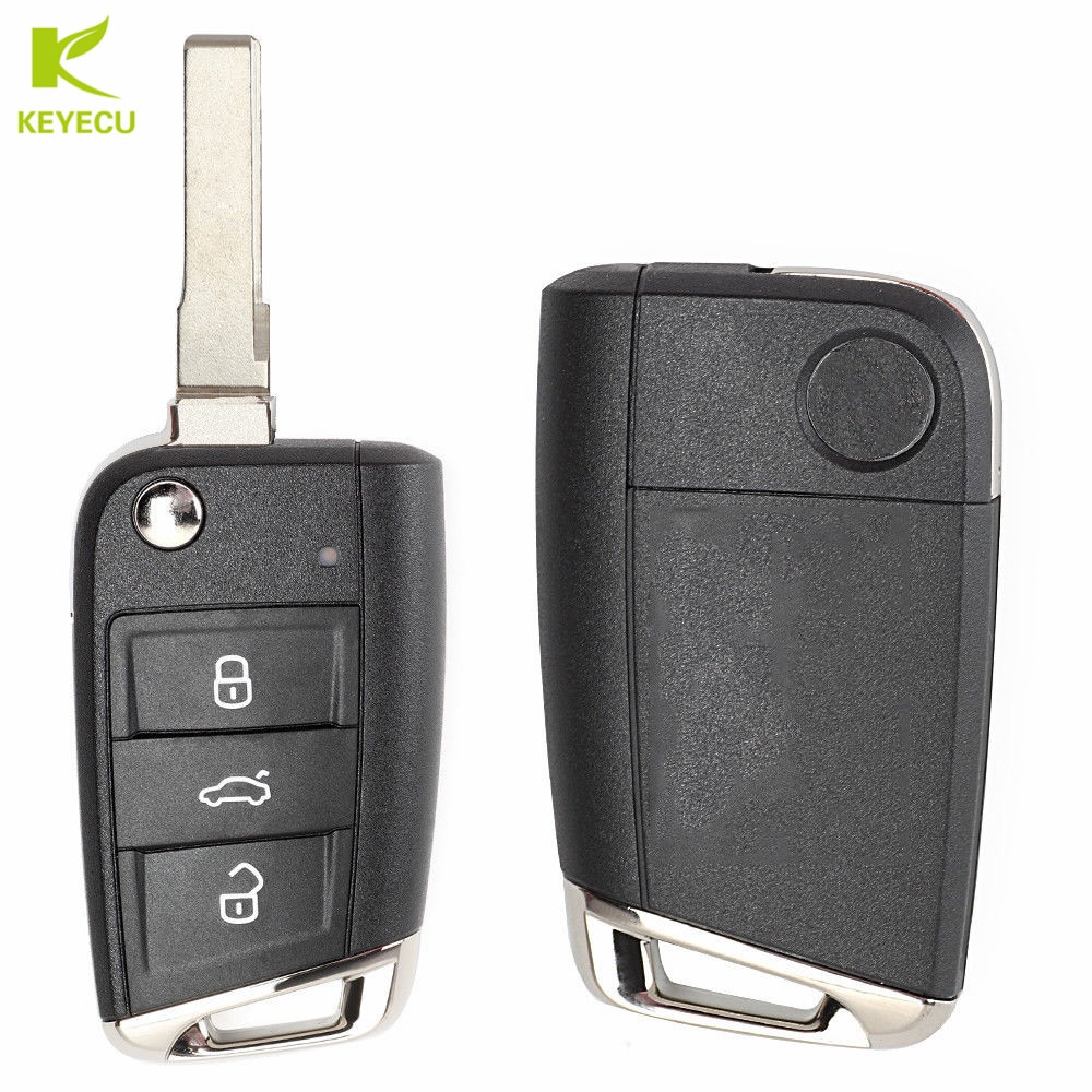 KEYECU Replacement Upgraded Foding Remote Key Fob ... – Grandado
