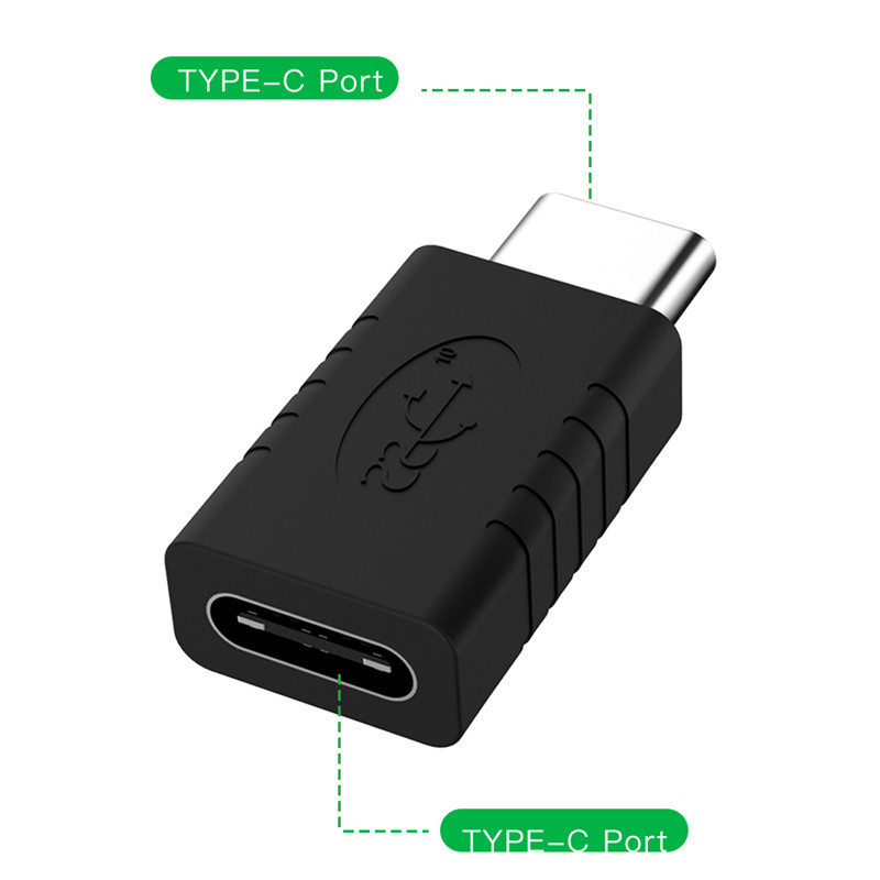USB Type C Adapter USB-C OTG Male to Female Conver... – Grandado