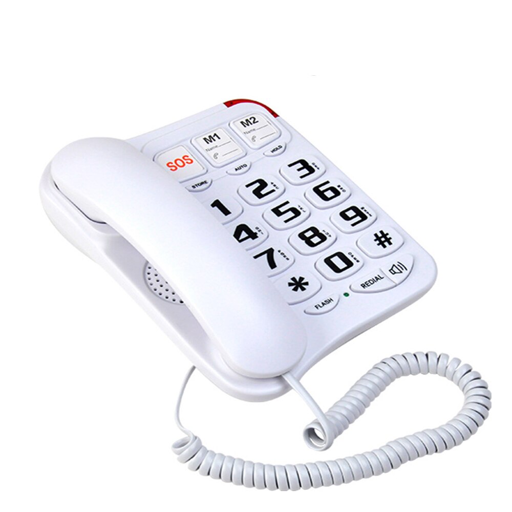 Telefone Large button wired Home telephone one-tou... – Vicedeal