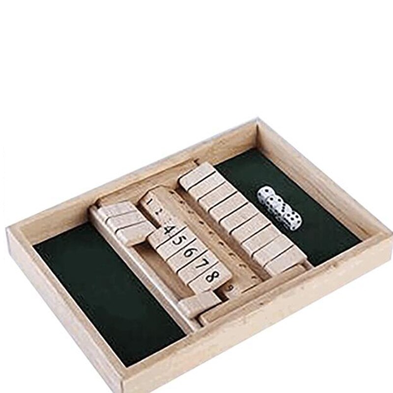 Wooden Traditional Kids Math Toys Two Sided 10 Num... – Grandado