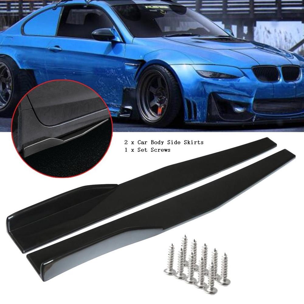 2pcs 74.5cm Universal Car Side Skirt Rocker Splitt... – Grandado