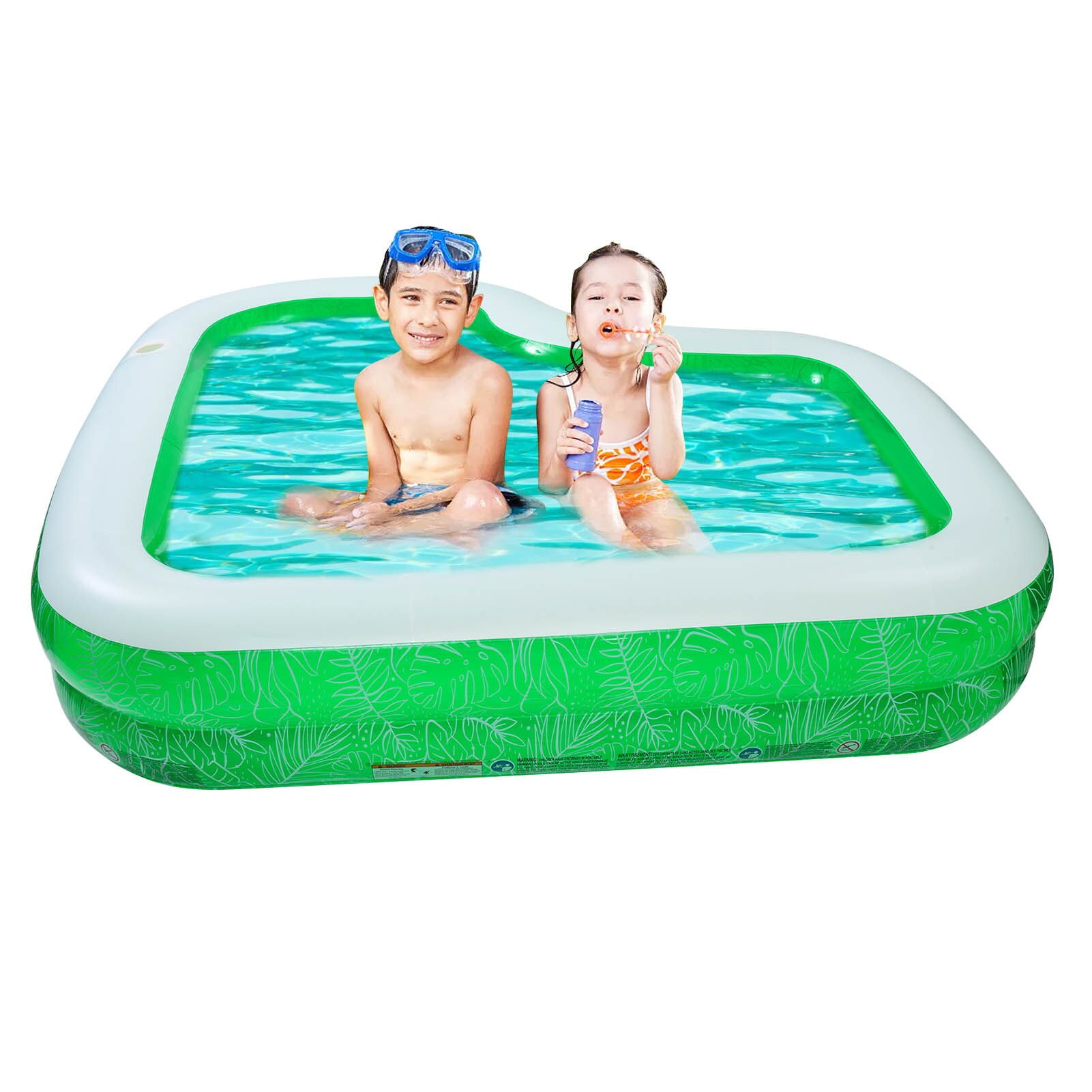 Large Size Inflatable L Shape Swimming Pool Thicke... – Grandado