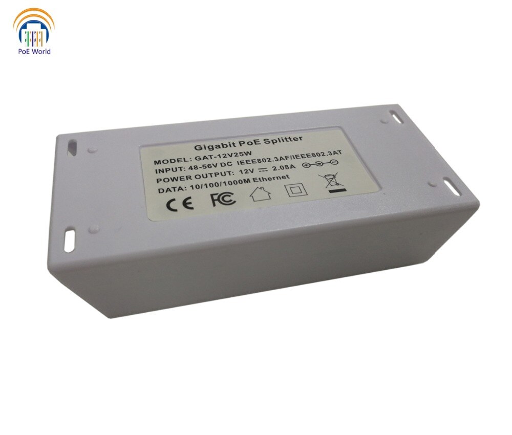 PoE Konverter 802.3at kompatibel Konverter von POE... – Vicedeal