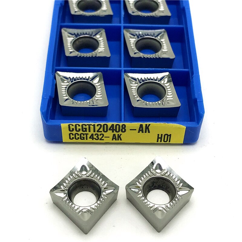 CCGT120402 AK H01 carbide inserts External Turning... – Grandado
