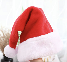 Santa Hoed Lange Veer Hoed Volwassen Korte Hoofdto... – Vicedeal