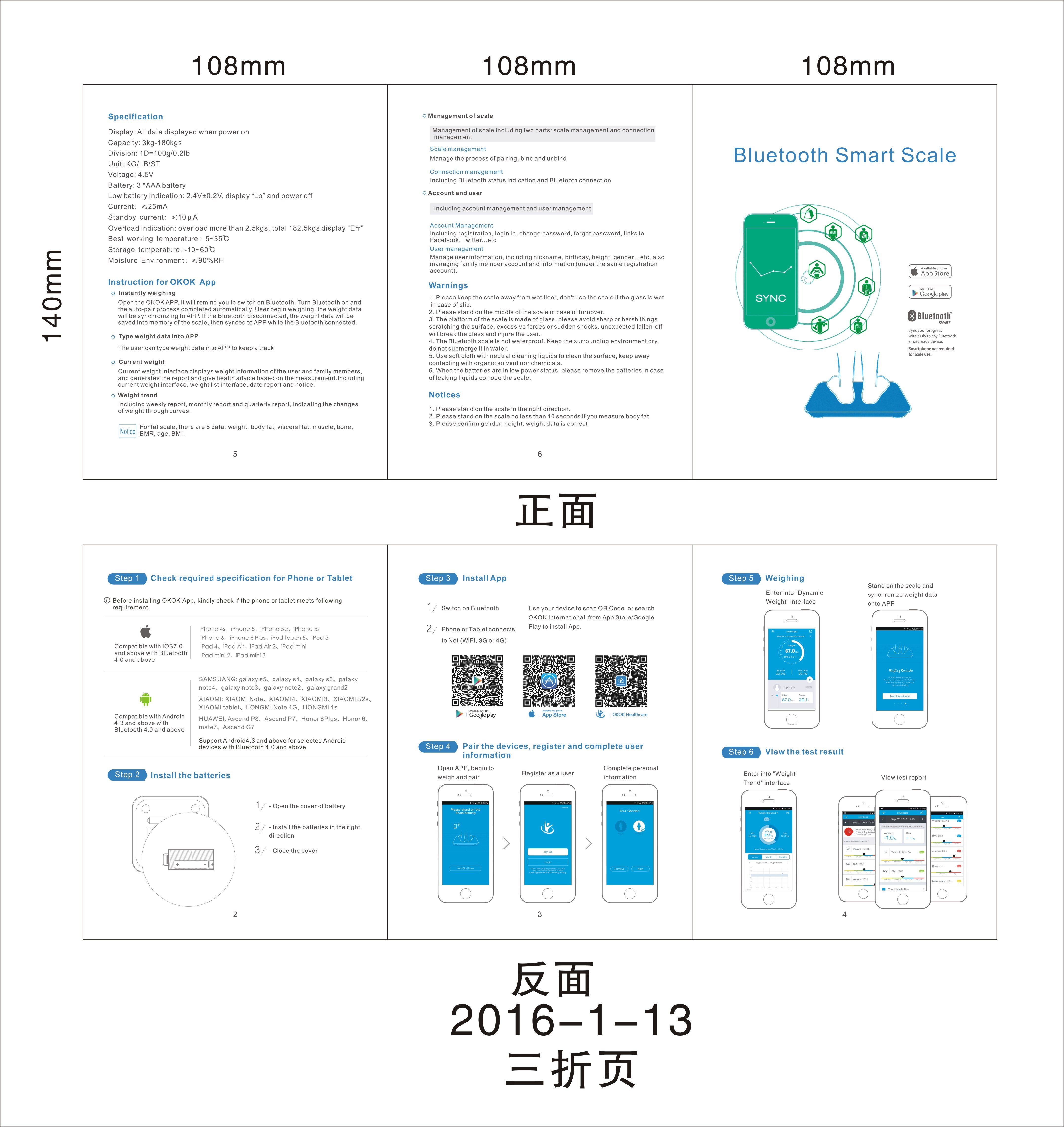 Body Fat Led Screen Scale Smart Wireless Digital B... – Vicedeal