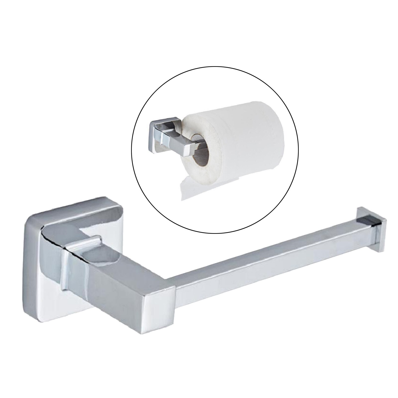 Bathroom Wall Mount Tissue Roll Hanger Towel Hange... – Vicedeal