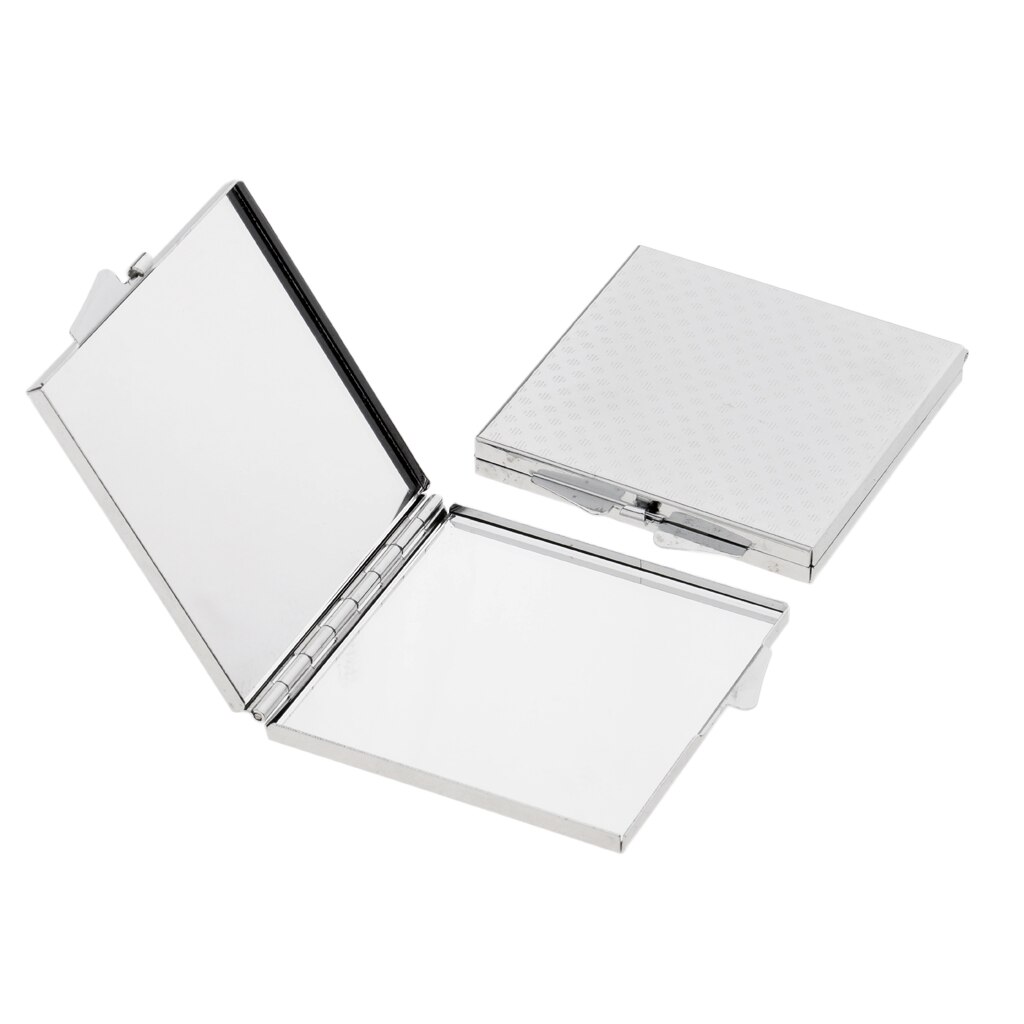 2x Mini Travel Folding Mirror Dual-sided Makeup Co... – Vicedeal