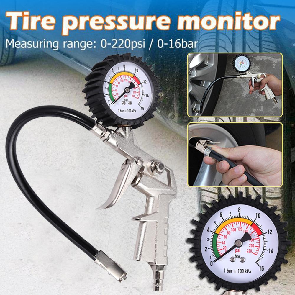 0-220PSI Band Air Inflator Dial Pressure Meter Gau... – Grandado