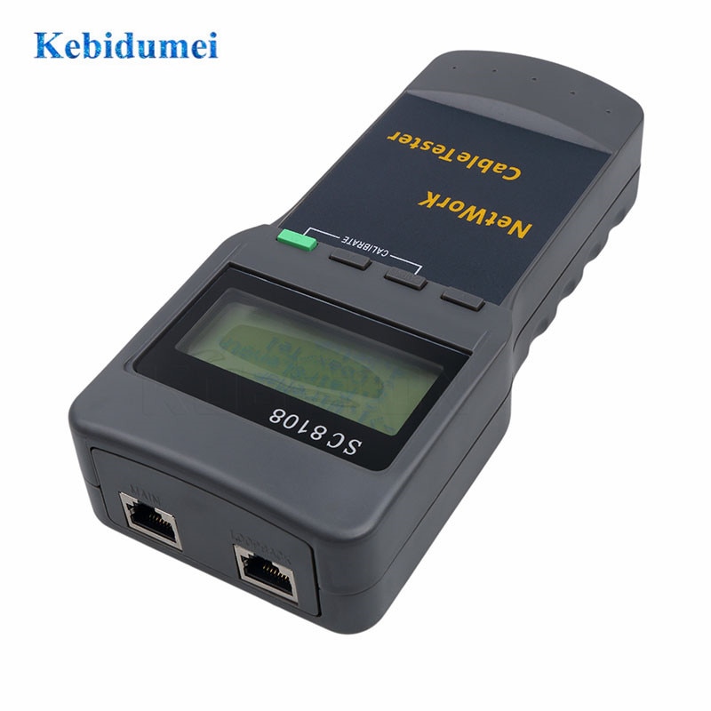 Kebidumei SC8108 LCD Wireless Network Tester With ... – Vicedeal
