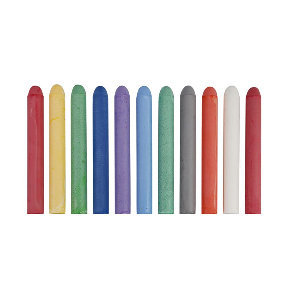 Chalk 12PCS Water-soluble Sidewalk Stick 11 Colors... – Grandado