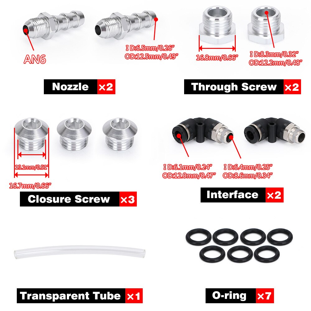 Universal 1L Aluminum Oil Catch Can Reservoir Tank... – Grandado