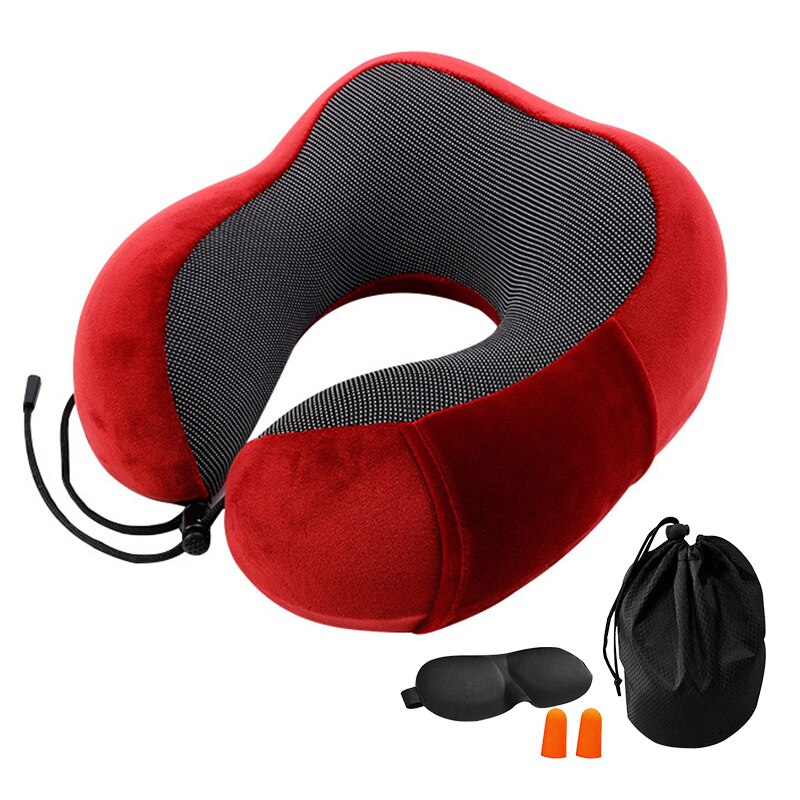Urijk Memory Foam Nek Reizen Kussen Kussen Met Afn... – Vicedeal