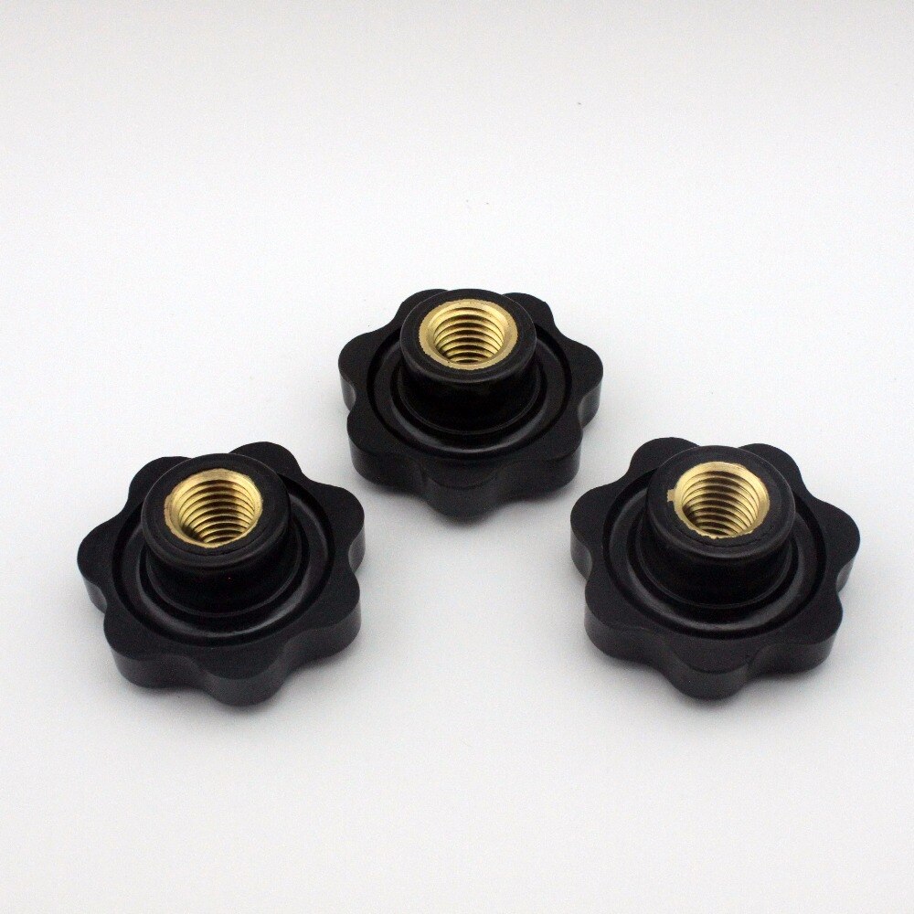 3 st m12 invändig gänga 80mm od stjärnaformade hu... – Grandado