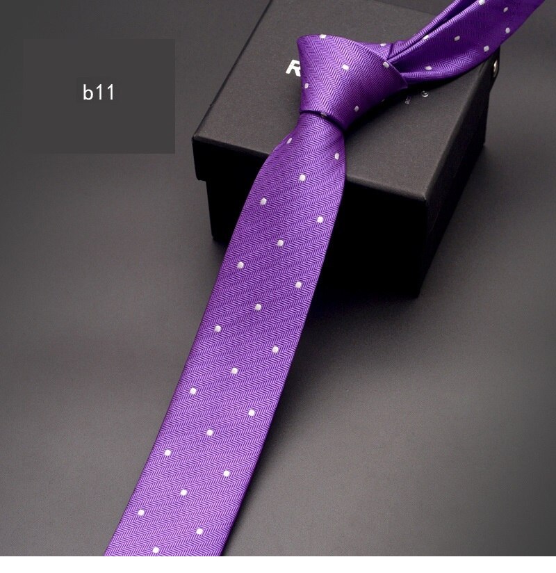 Brand Men's Classic 5cm Slim Necktie Formal Busine... – Grandado