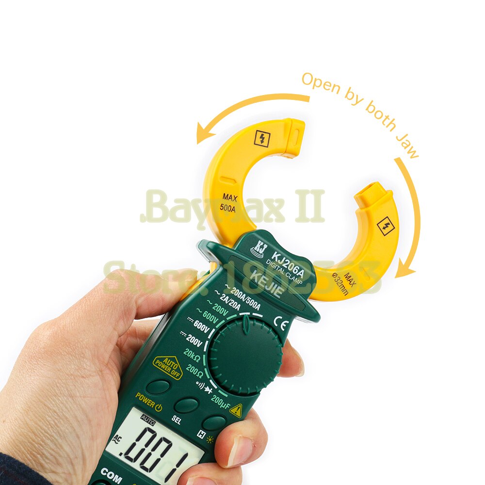 KJ206A AC 500A Mini Digital Clamp Meter Multimeter... – Vicedeal KJ206A AC 500A Mini Digital Clamp Meter Multimeter... – Vicedeal