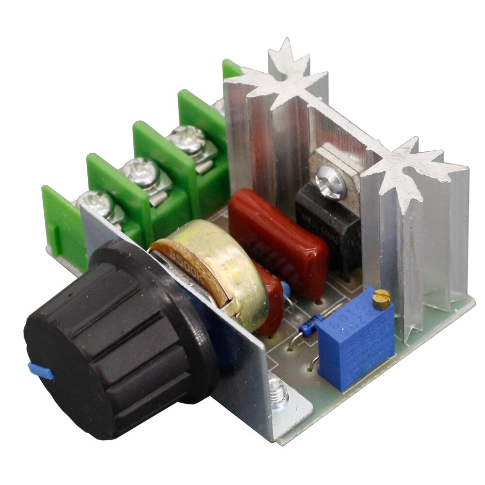 AC 220V 2000W Voltage Regulator Scr Dimming Dimmers Motor Speed ...
