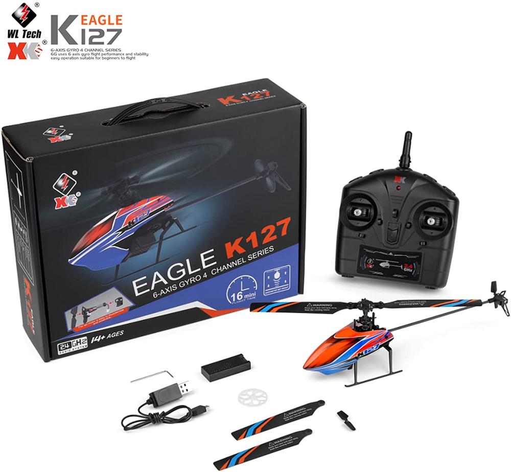 K127 Remote Control Helicopter 4 Channel Rc Aircra... – Grandado