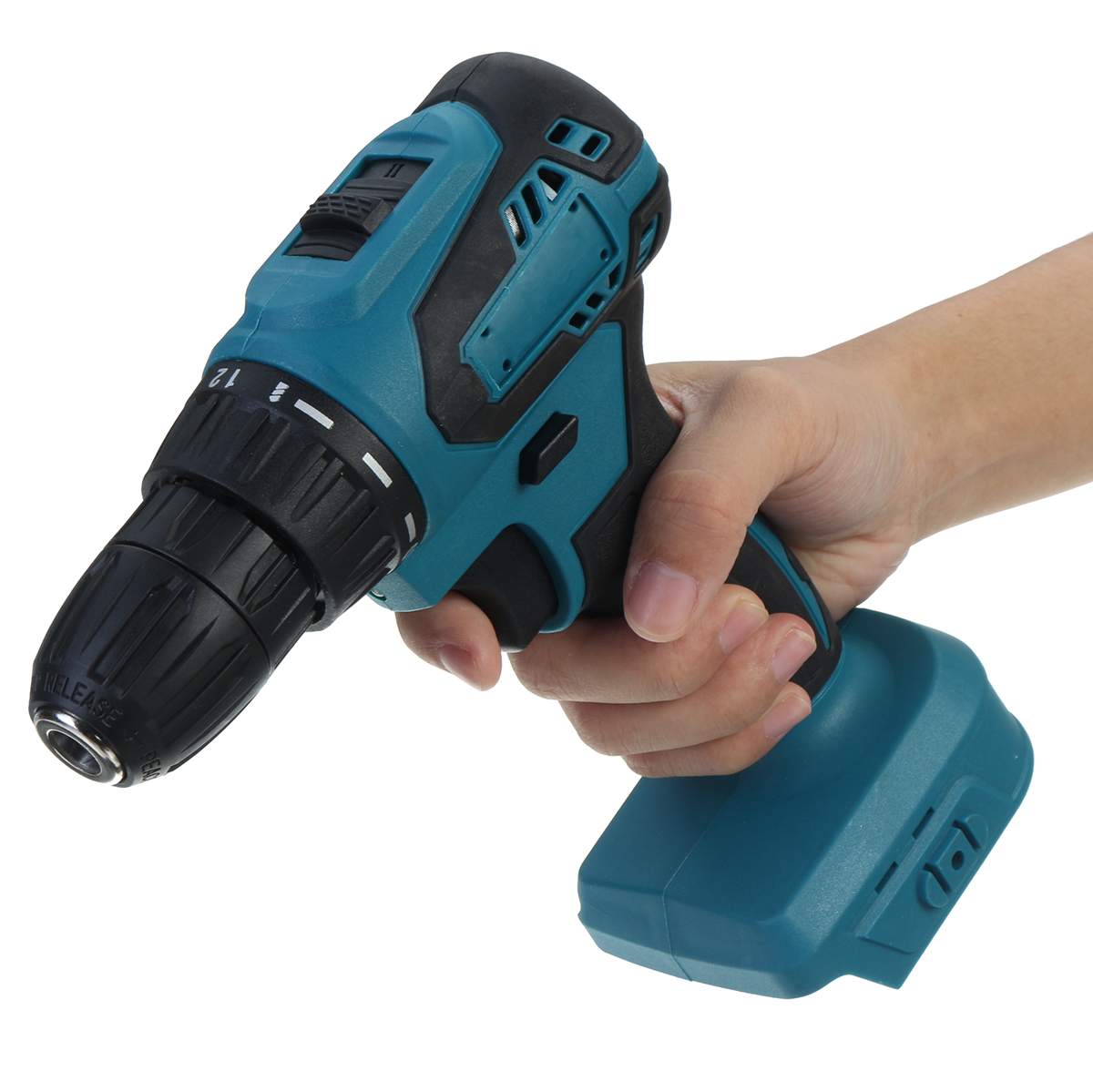 Electric Cordless Drill Screwdriver 90NM Torque Dr... – Grandado