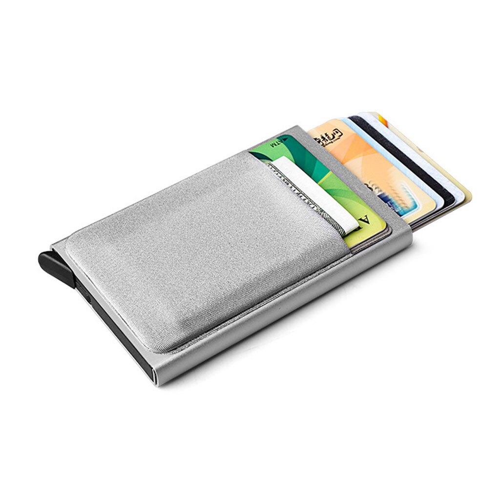 credit and ID card holder leather rfid Vintage Uni... – Grandado