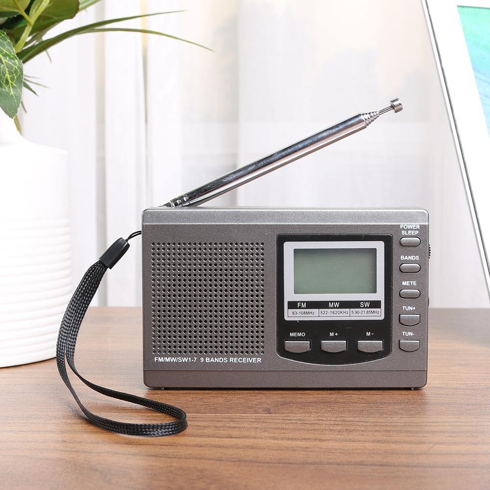 HRD-310 Radio Fm Mw Sw Digitale Wekker Fm Radio On... – Vicedeal