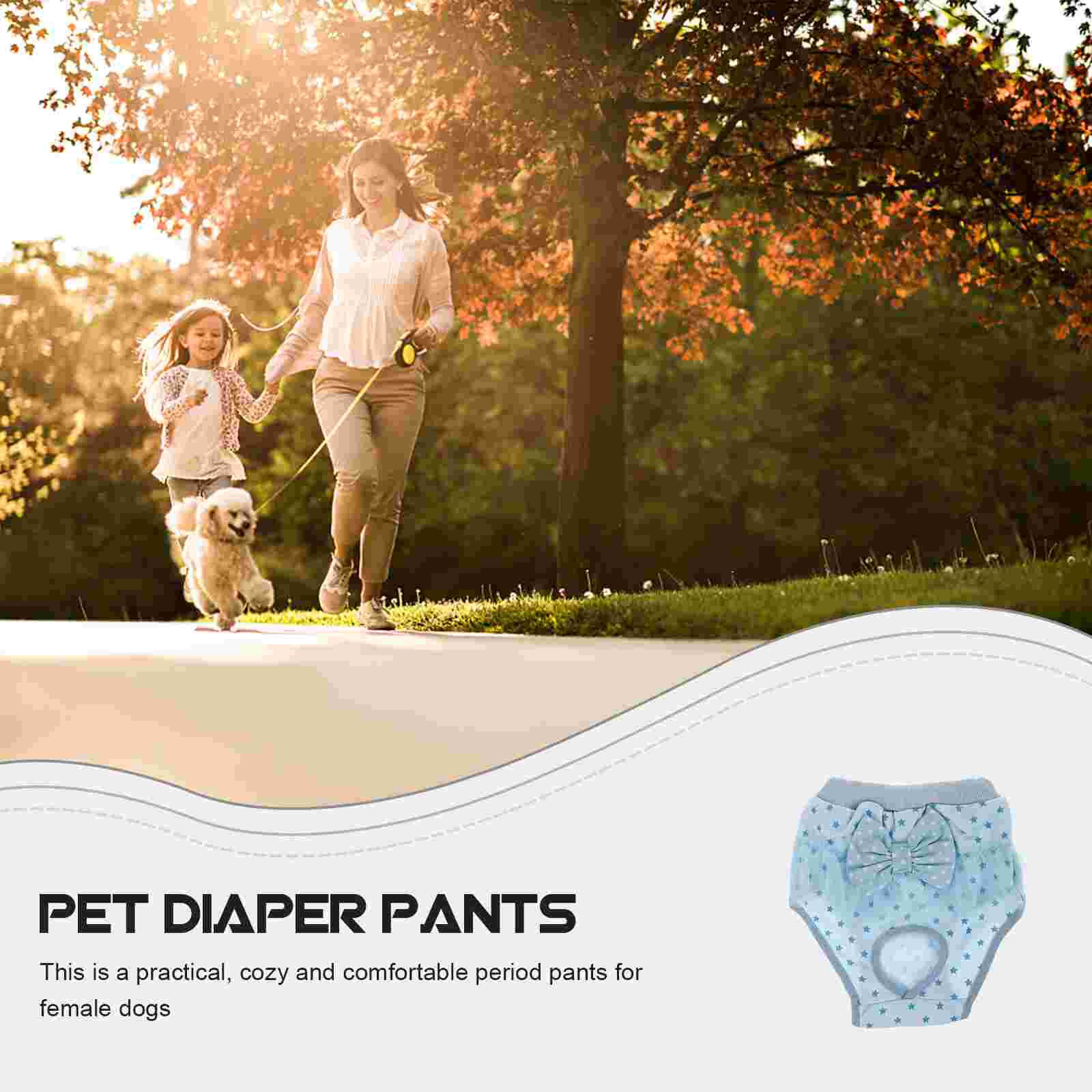 Pet Diaper Dog Sanitary Pants Breathable Puppy San... – Vicedeal