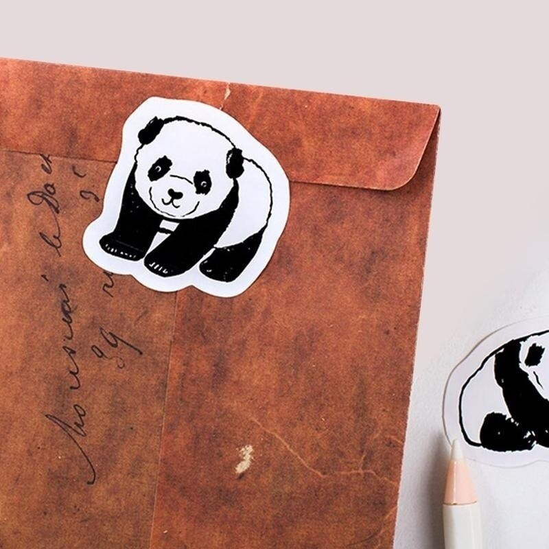 45Pcs/Pack Cute Panda Animals Decoration Stickers ... – Grandado