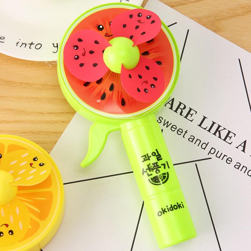 Leuke Fruit Cartoon Mini Fan Pocket Handheld Lucht... – Vicedeal