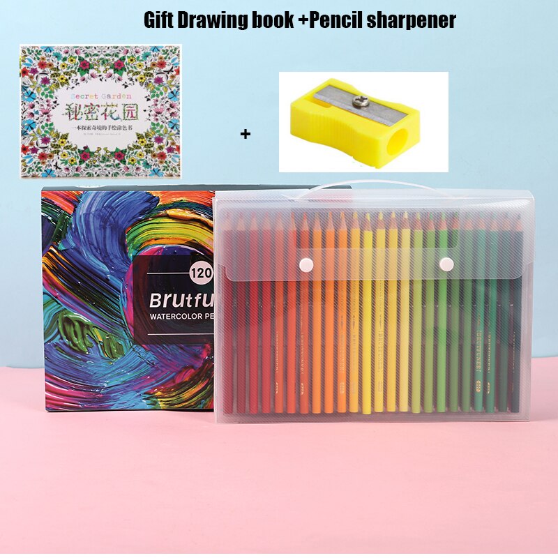 Brutfuner 120/160 Colors Oil Color Pencils Set Art... – Grandado