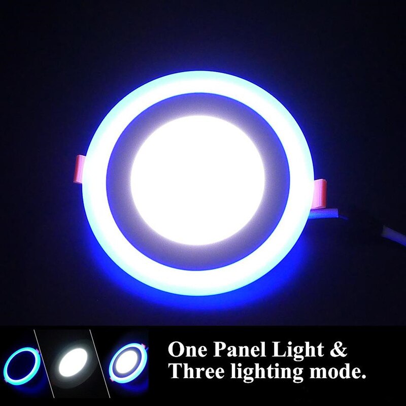 24w runde/firkantede led panel lys forsænket køkke... – Grandado