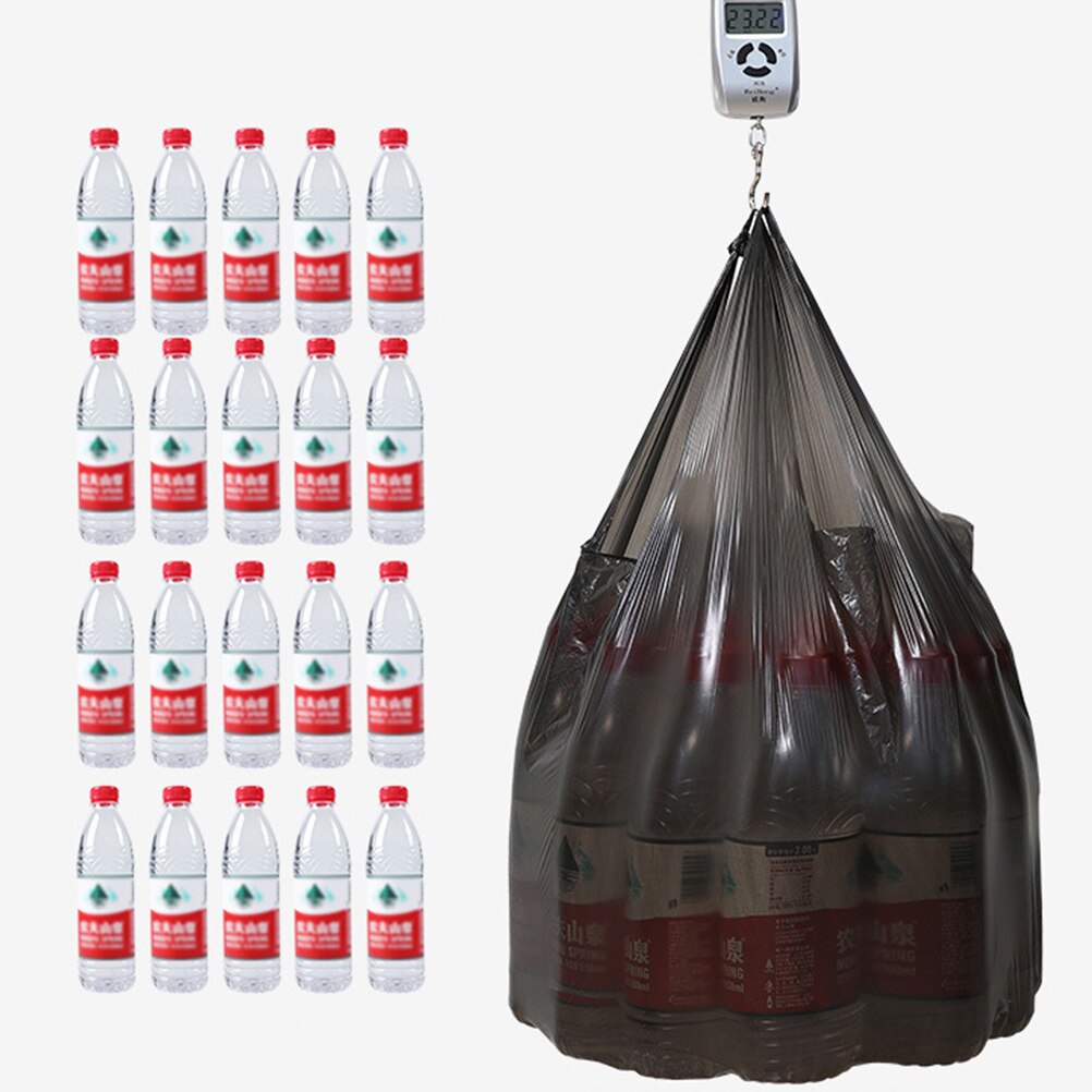 5 Rolls Black Garbage Bag Household Eco-friendly T... – Vicedeal