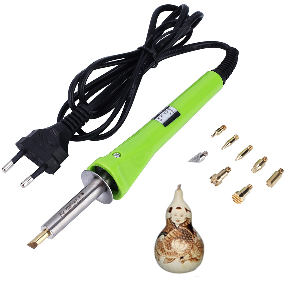 ELECALL ESI-118 Soldering Iron Tool Set Wood Pyrog... – Vicedeal