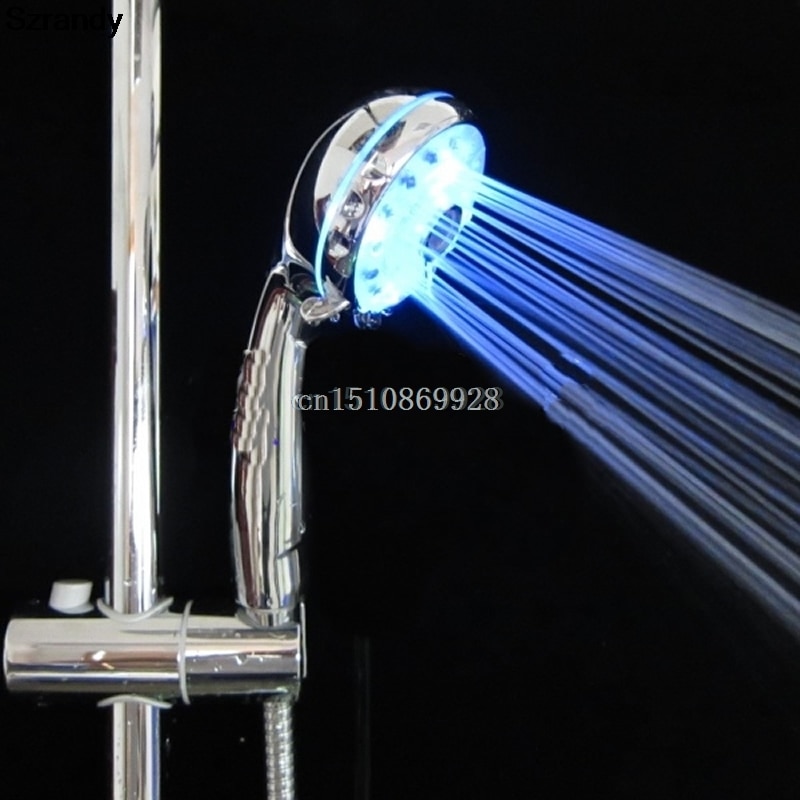 Adjustable 3 Mode LED Light Shower Head Sprinkler ... – Grandado