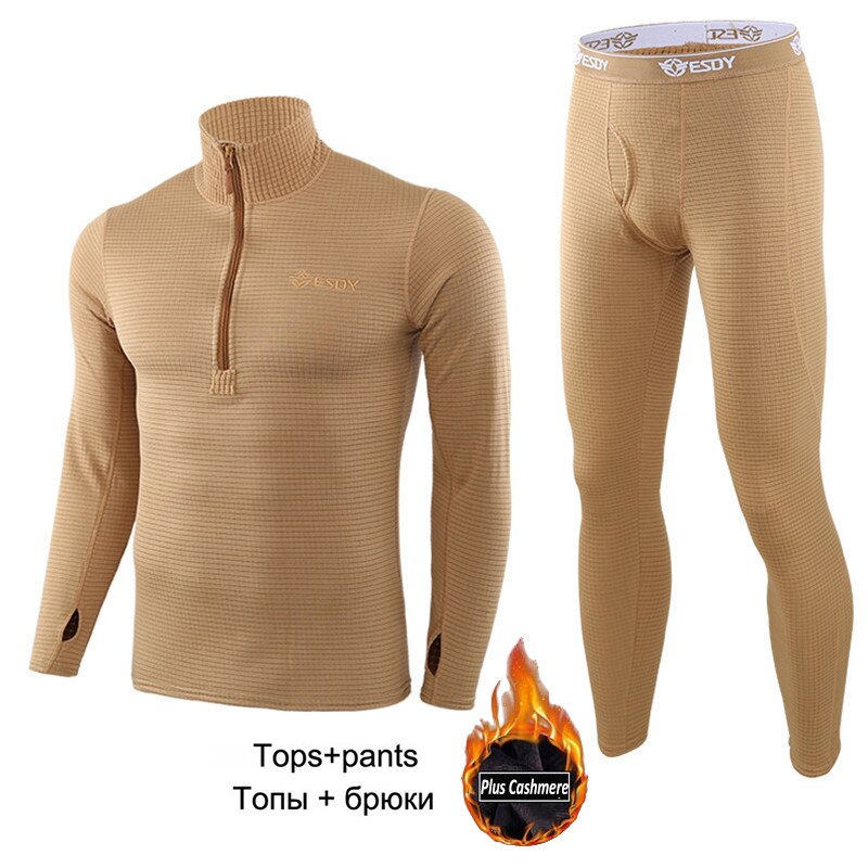 Thermal Underwear For Men Male Thermo Clothes Long... – Vicedeal