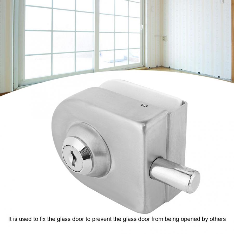 Stainless Steel Glass Door Lock Bolt Latch for Hom... – Vicedeal
